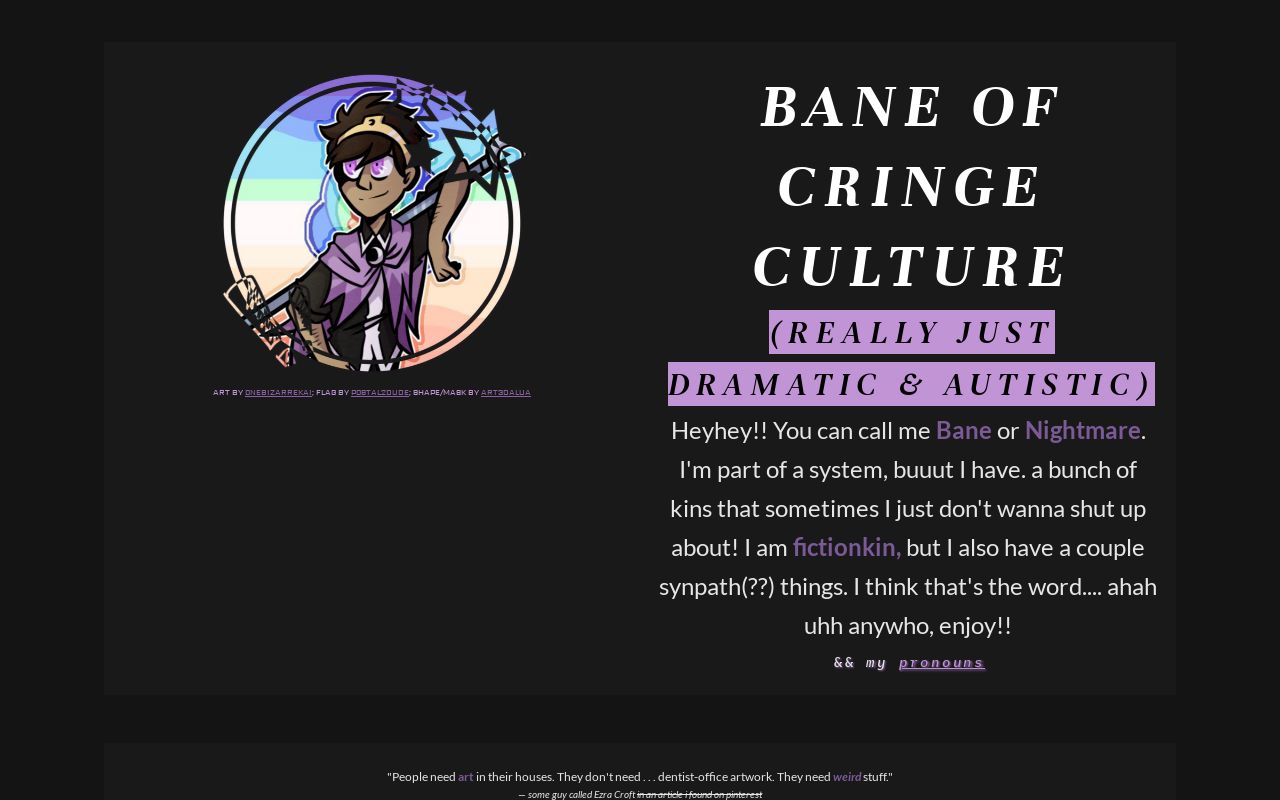 Bane of Cringe Culture